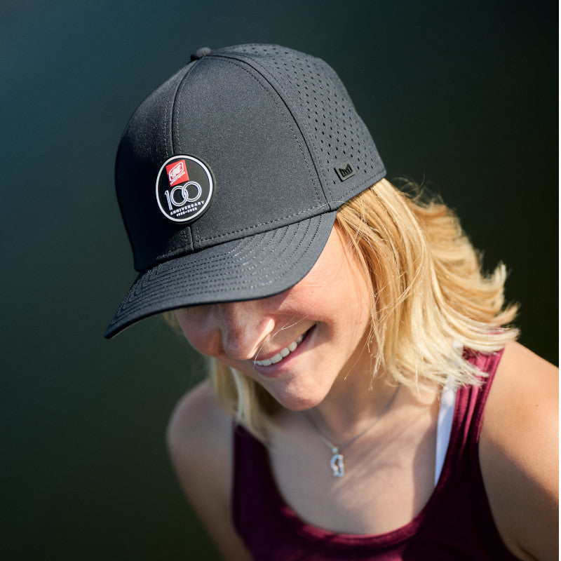 100th Anniversary Melin A-Game Cap - Black - CLEARANCE – Nautique Gear